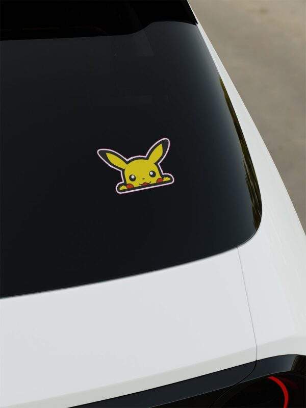 Pikachu Dijital Baskı Sticker - Okyay Works